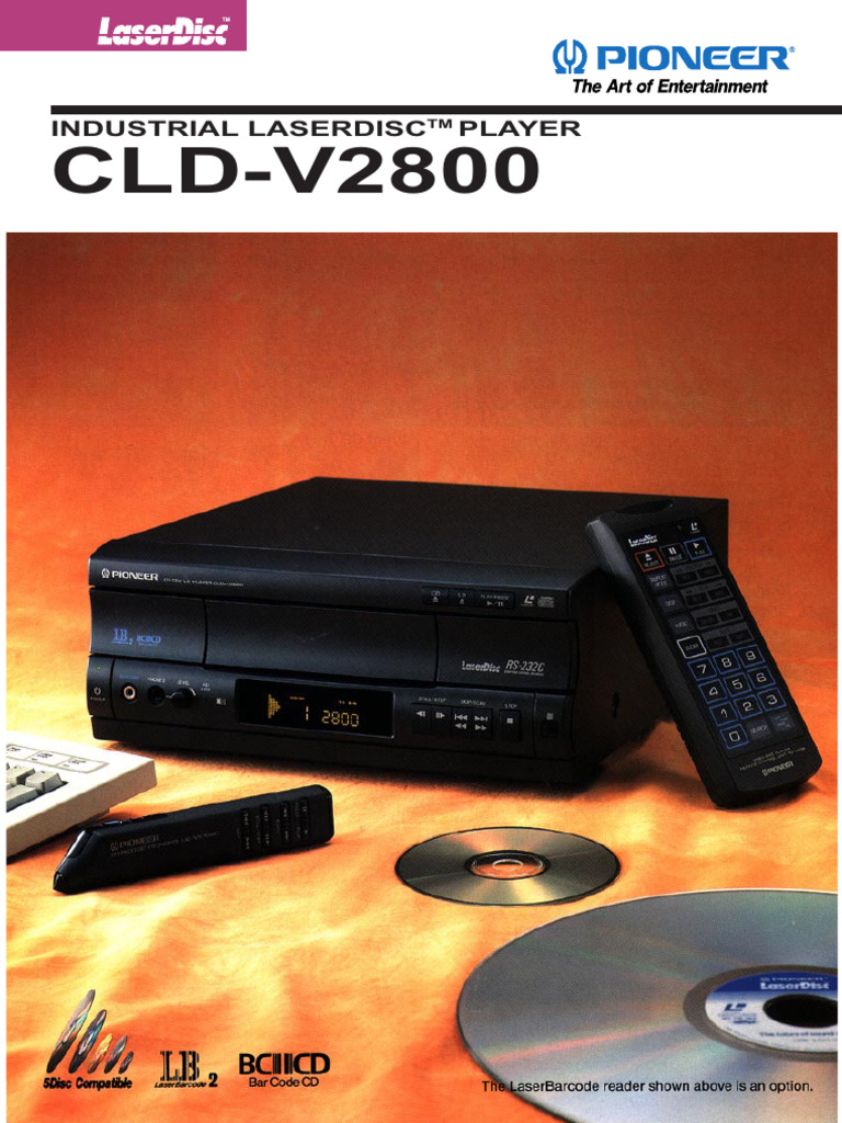 CLD V2800specifications | PDF | Compact Disc | Electrical Engineering