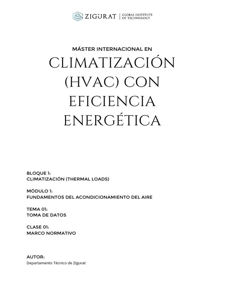 0033 B1 M1 T01 C01 Marco Normativo-1 | PDF | Ingeniería de Edificación | Ingeniería Termodinámica