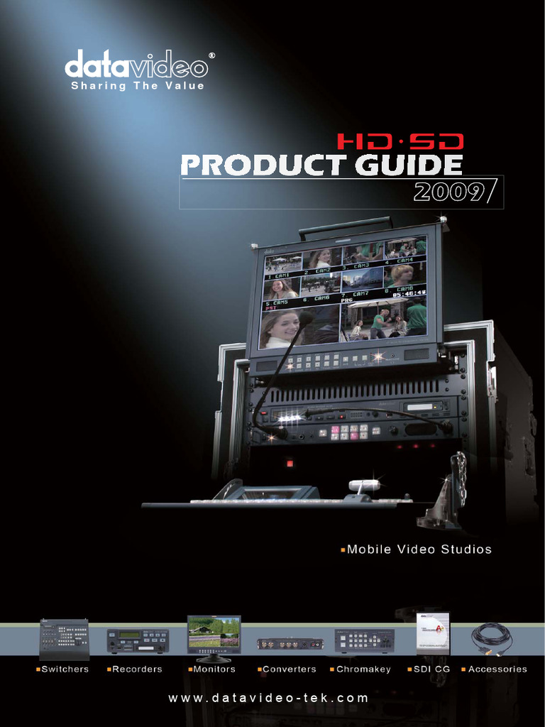 75 Datavideo Catalogue 2009 | Download Free PDF | Video | Computer Monitor