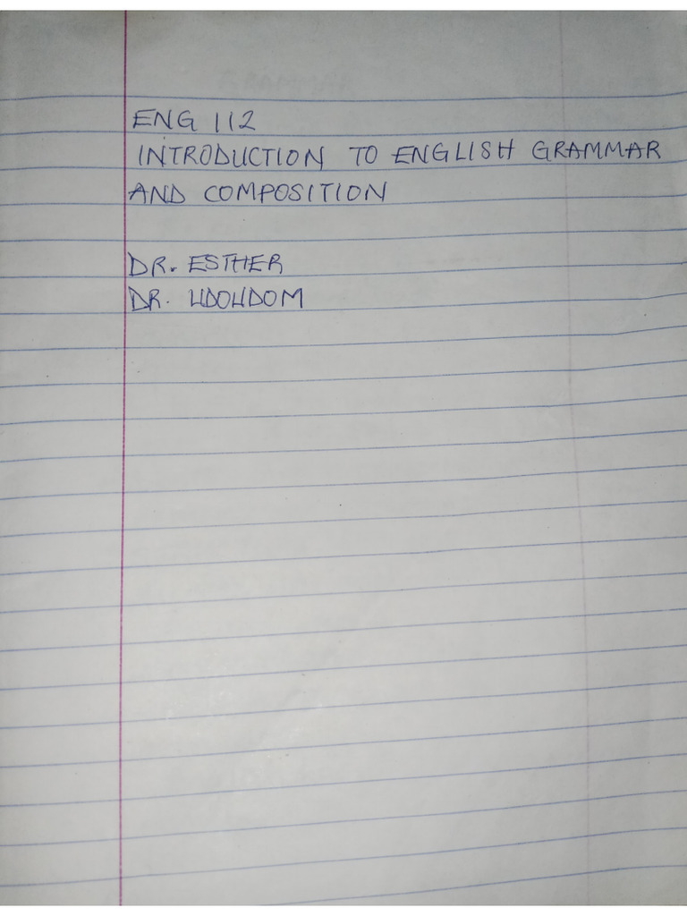 Eng 112-1 | PDF