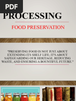 Traditional Food Preservation Methods | PDF