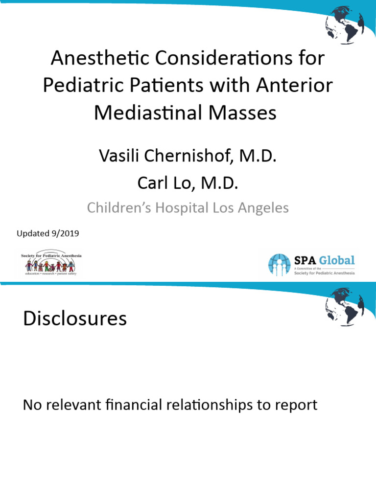 Management Of Anterior Mediastinal Masses Pdf Heart Vein