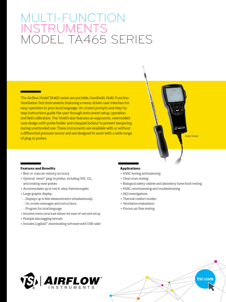 Micromanometer Data Sheet | PDF | Pressure Measurement | Pressure