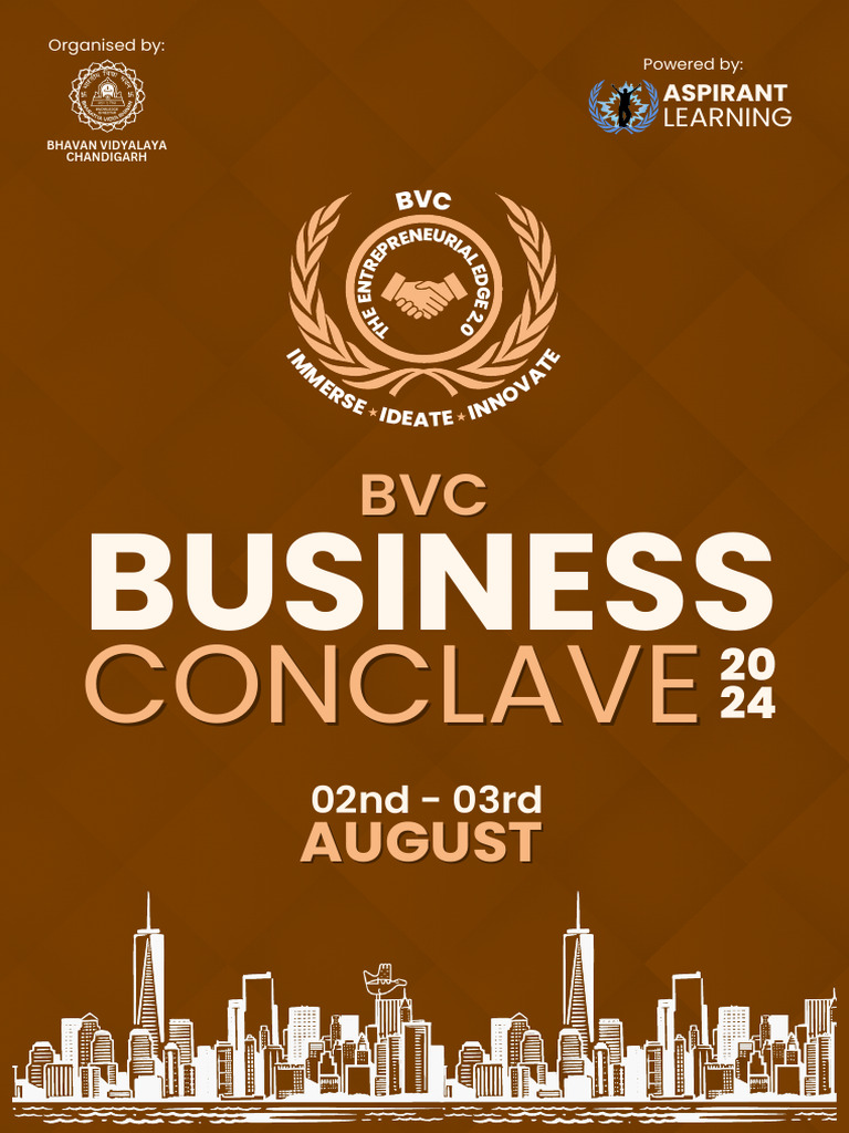 BVC Business Conclave 2024 (1) - 1 | PDF