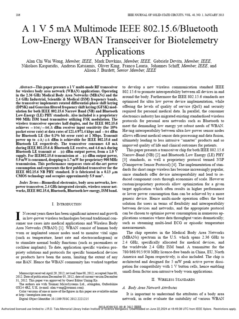 A_1_V_5_mA_Multimode_IEEE_802.15.6_Bluetooth_Low-Energy_WBAN_Transceiver_for_Biotelemetry ...