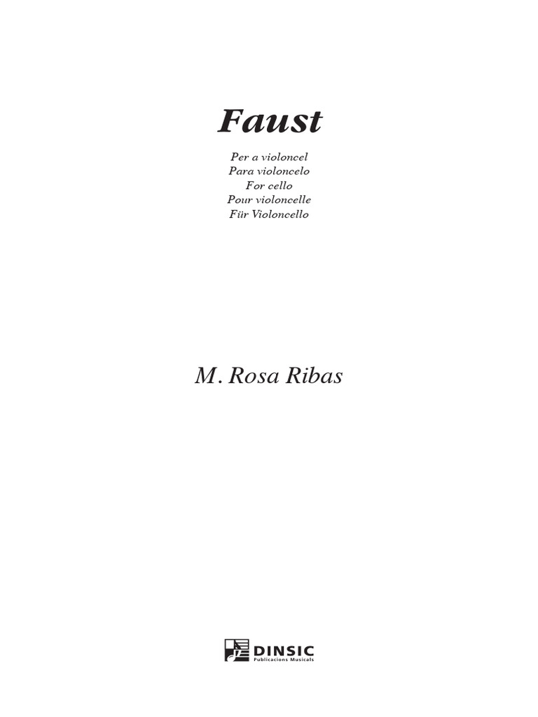 Faust Mostra | PDF