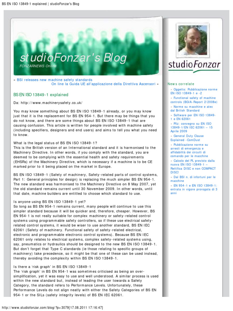Understanding BS EN ISO 13849-1 Standards | PDF