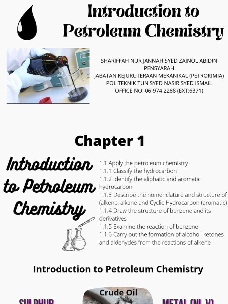 Chapter 1 - Petroleum Chemistry | PDF | Alkene | Benzene