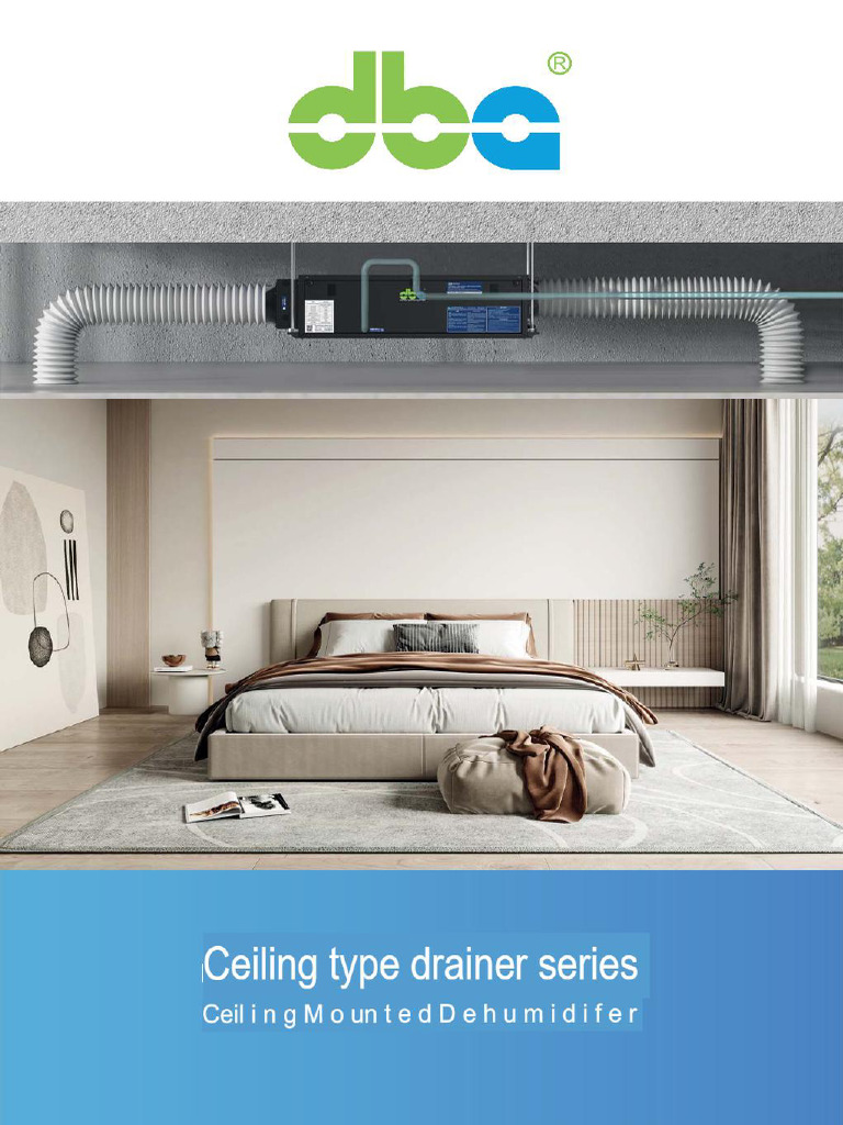 Ceiling Type Dehumidifier | PDF