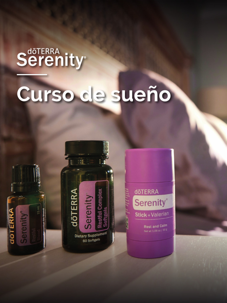 Curso de Sueño doTERRA Serenity® | PDF | Dormir | Cafeína