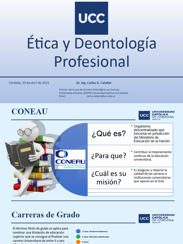 Ucc Deo Cte PR 006 23 00 | PDF | Evaluación | Plan de estudios