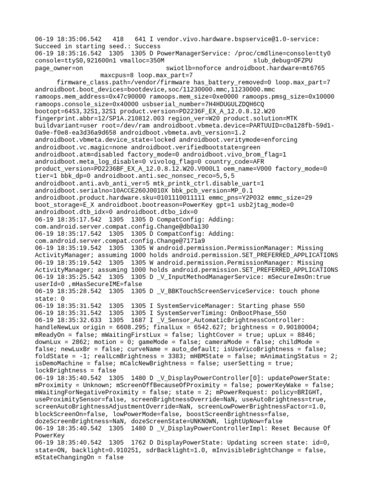 Log | PDF | Mobile Computers | Computing