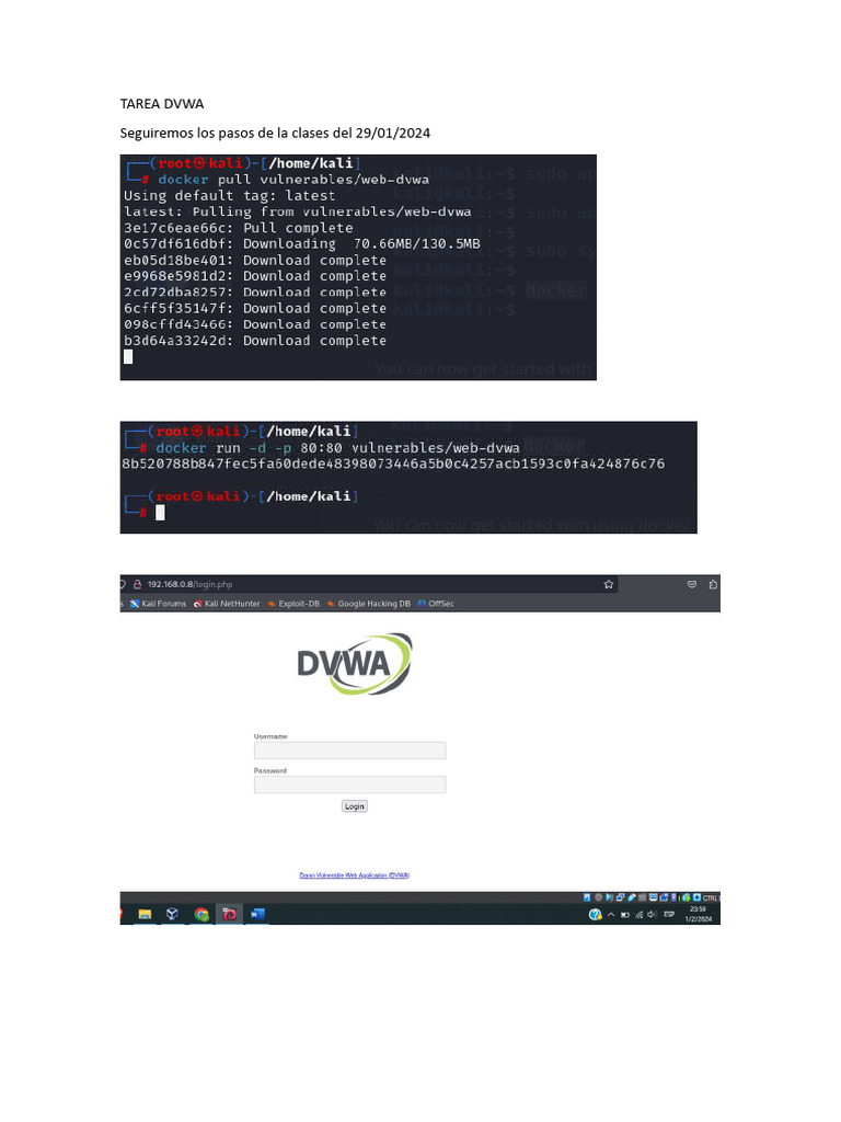 Tarea Dvwa | PDF