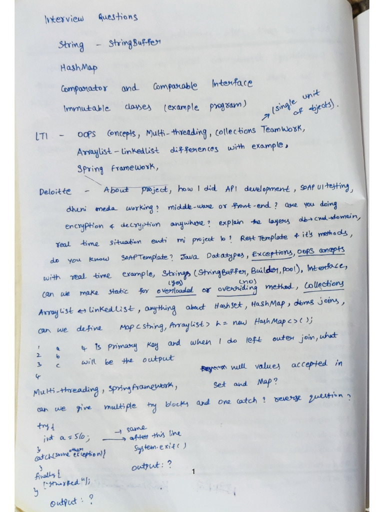 Experience Programming Questions | PDF Experience Programming Questions | PDF