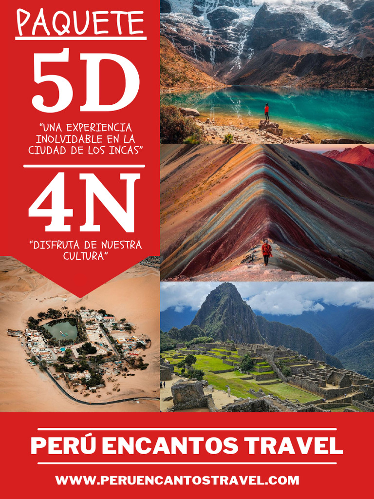 Cusco 2024 - 5d4n Map - Lag-Mon Perú Encantos | PDF | Turismo | Transporte
