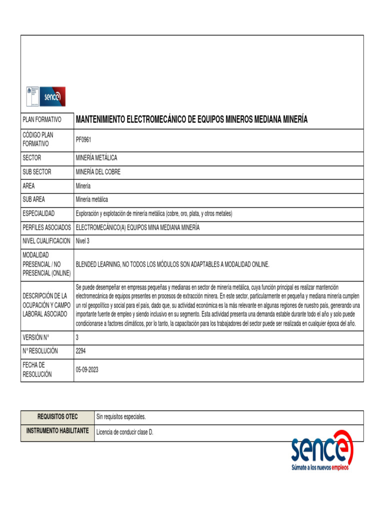 Mantenimiento Electromec Nico de Equipos Mineros Mediana Miner A 10092023 | PDF | Minería ...