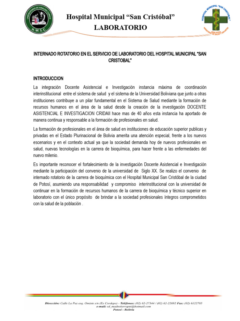 Programa de Internado | PDF | Sistema inmune | Alergia