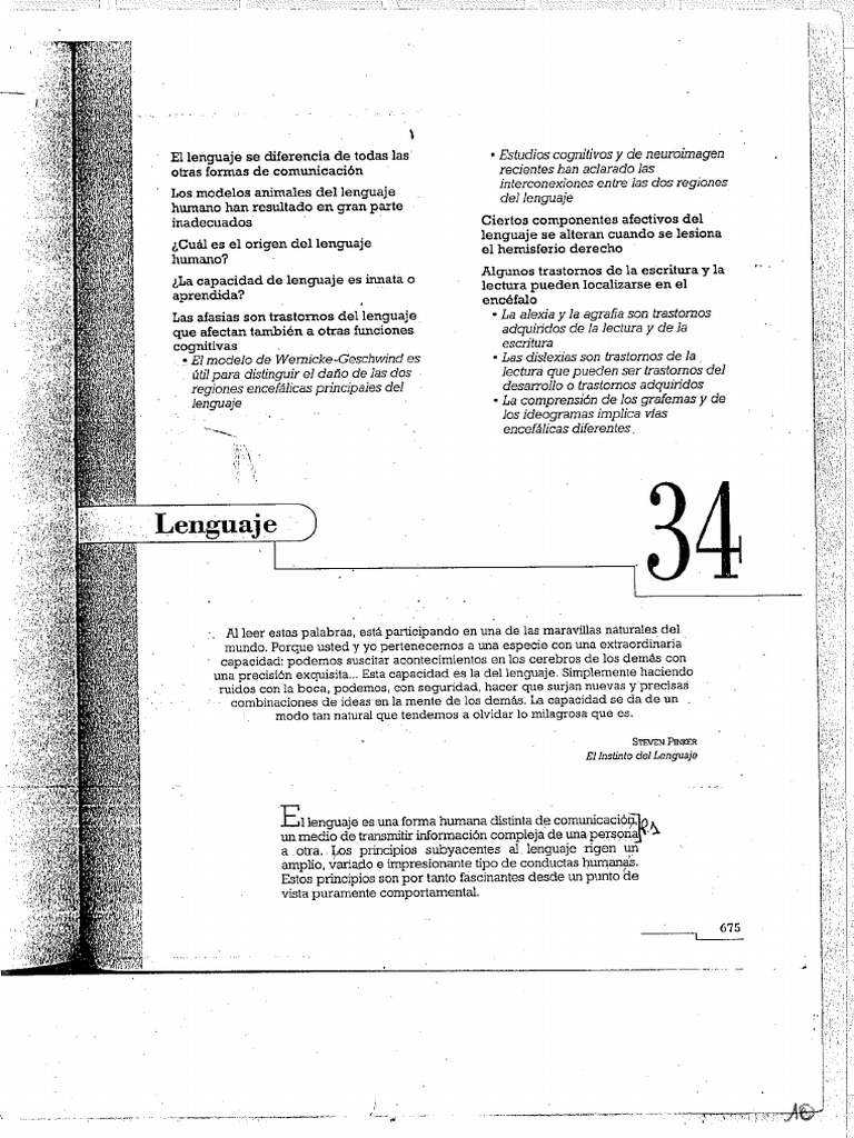 6 Lenguaje Cap 34 Kandel (1) | PDF