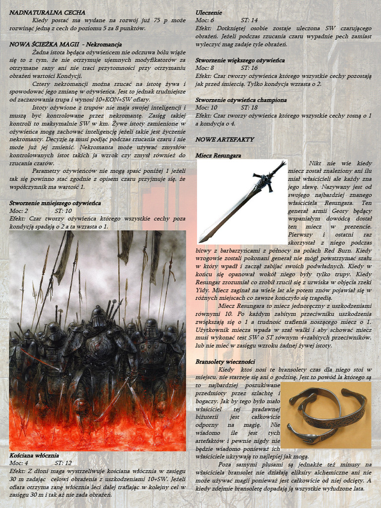 Dead Moon Dodatek 1 | PDF