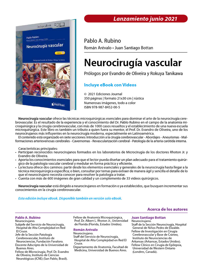 Rubino Fichalibro | PDF | Neurocirugía | Sistema nervioso