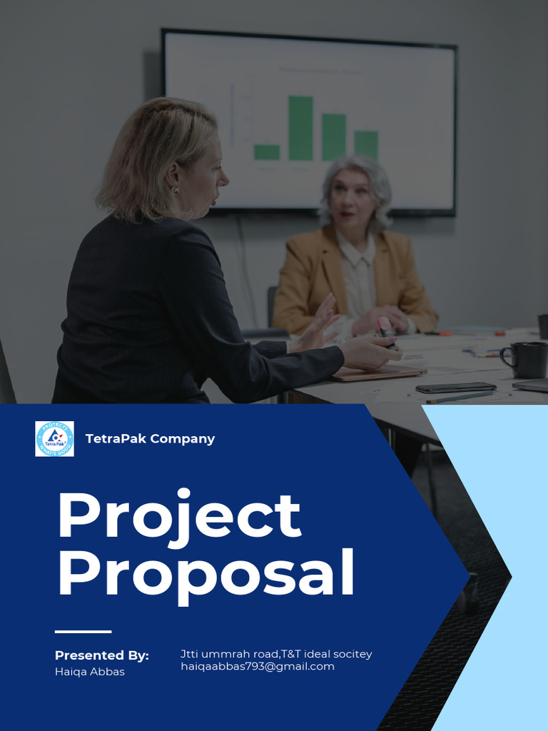 Blue and White Modern Corporate Project Proposal | PDF | Valve ...