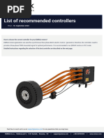 EMRAX 208 Datasheet A00 | PDF | Electric Motor | Power (Physics)