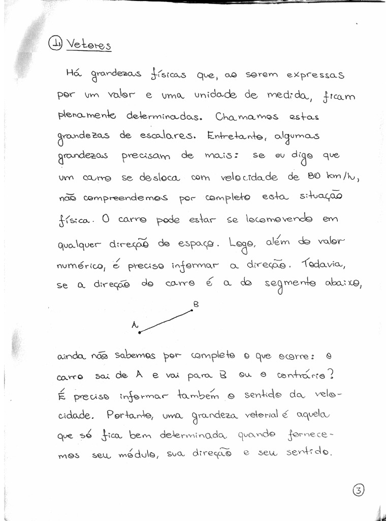 Resumo Álgebra Linear 1 - P1 2018 | PDF