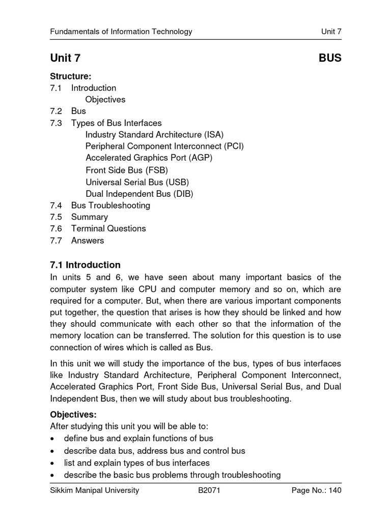 SLM - Unit 07 | PDF | Usb Flash Drive | Usb
