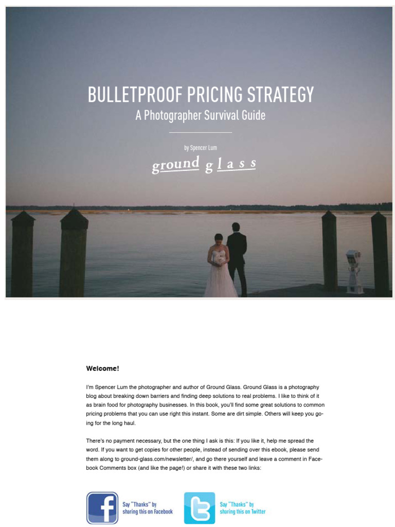 Bulletproof Pricing | PDF | Reason | Starbucks