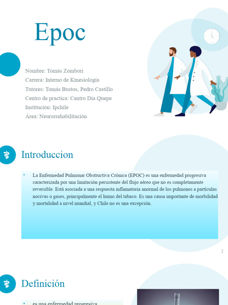 Epoc | PDF | Enfermedad pulmonar obstructiva crónica | Enfermedades ...