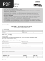 Pacifc MMI Application Form PDF | PDF | Insurance | Medicine