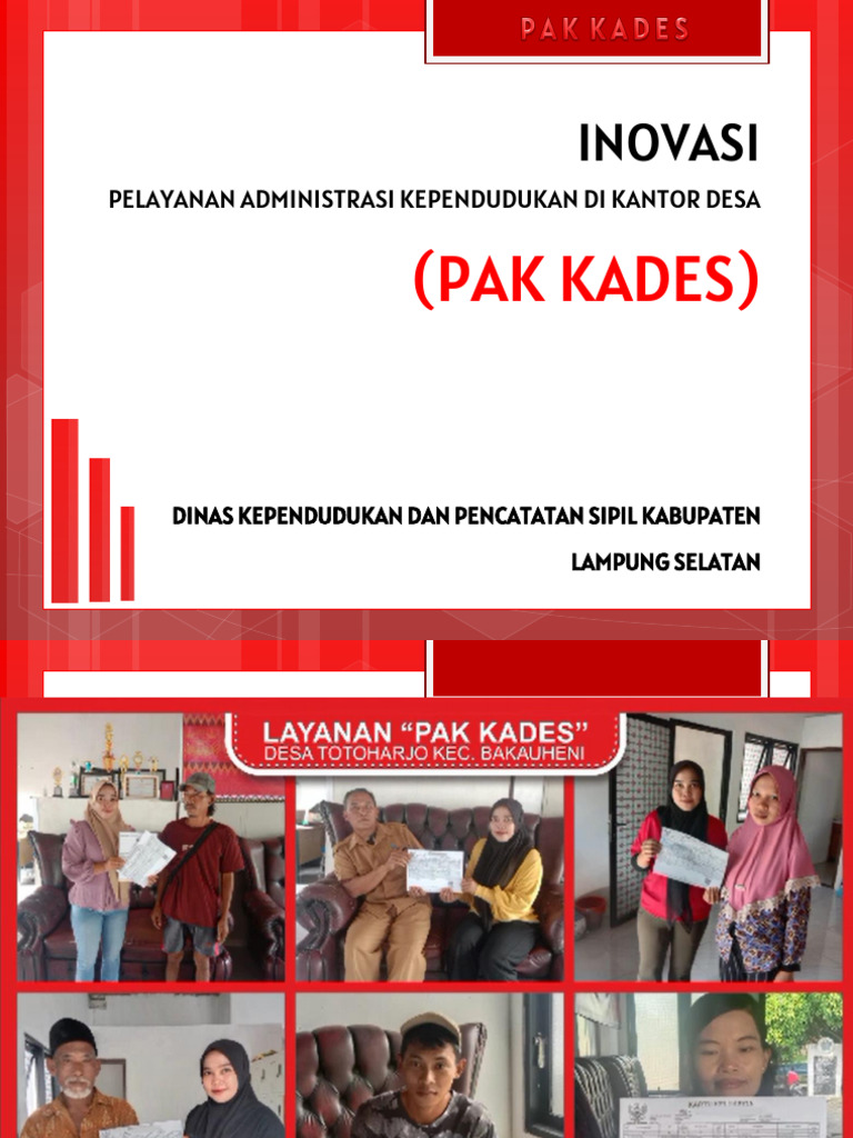 Contoh Pelibatan Pegawai Dalam Inovasi PAK KADES | PDF