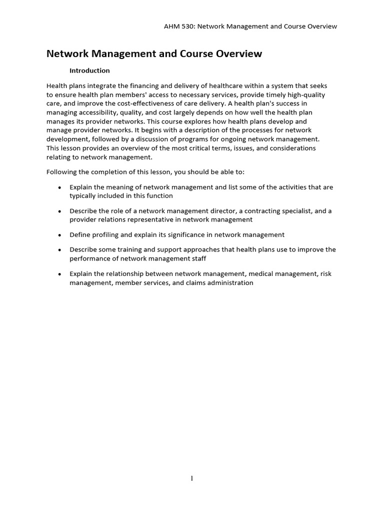 AHM 530 Transcript | PDF | Health Care | Health Policy