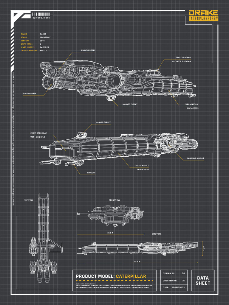 DataSheet DRAKE Caterpillar 600x847mm Incl 3mm Trim | PDF