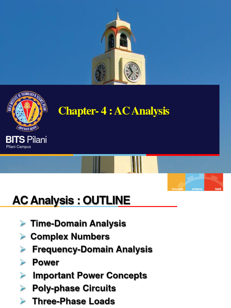 Dhs CHP 4 Notes | PDF | Electrical Impedance | Ac Power