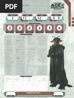 Fallout RPG - Character Sheet | PDF | Role Playing Games | Gaming