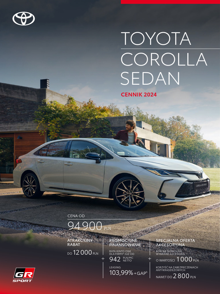 Spec Corolla SD My24 | PDF