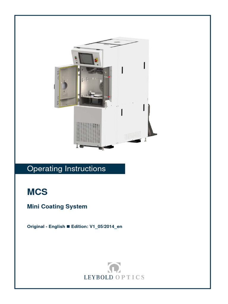 Manual Mcs V1 En Download Free Pdf User Interface