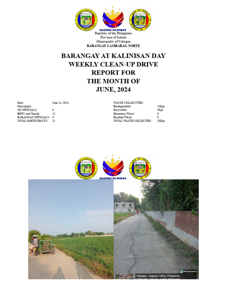 Barkada Report June 14,2024 | PDF