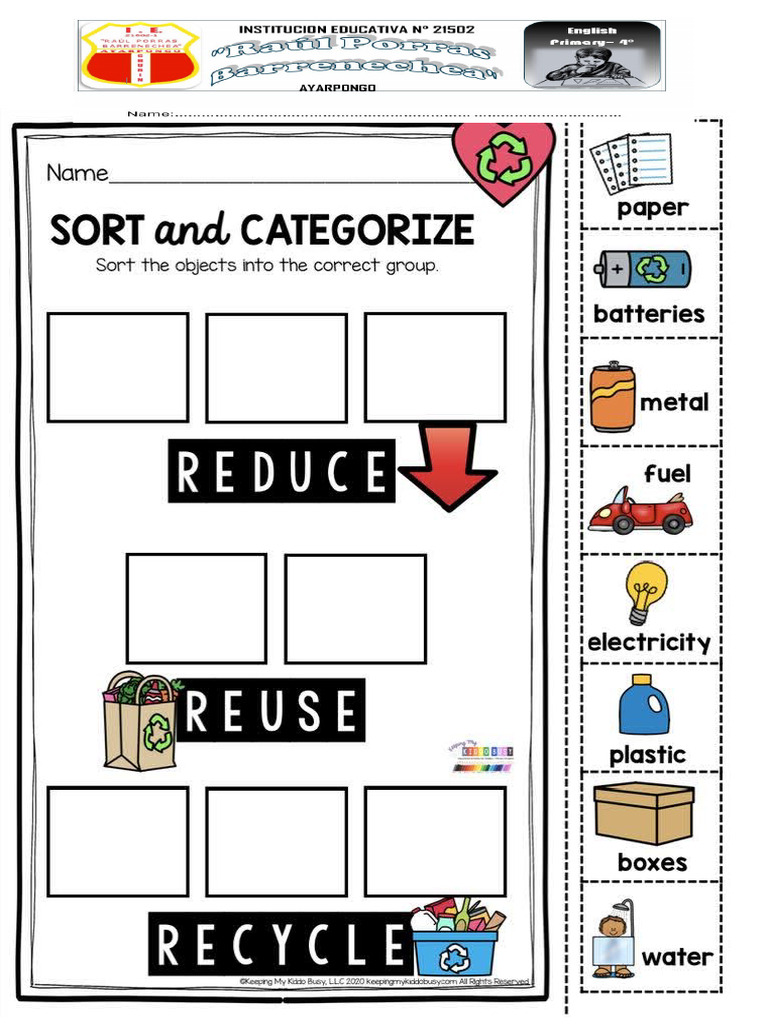 ENVIRONMENTE 3RS-KIDS | PDF