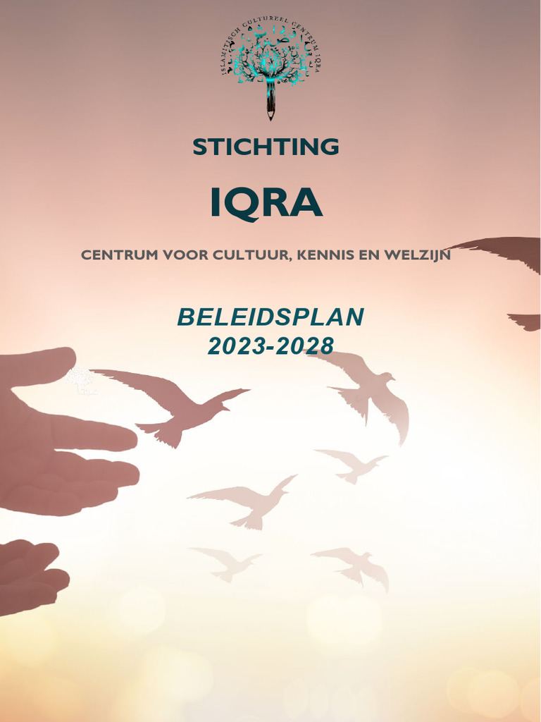 Beleidsplan Stichting Iqra 2023 2028 | PDF