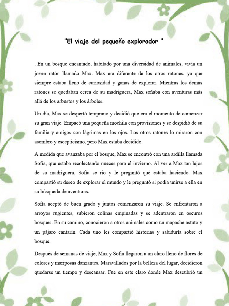 cuento de comunicacion | PDF