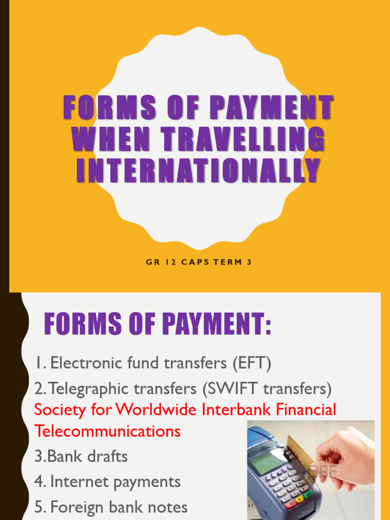 FORMS OF PAYMENT Gr. 12 | PDF | Credit Card | Payments