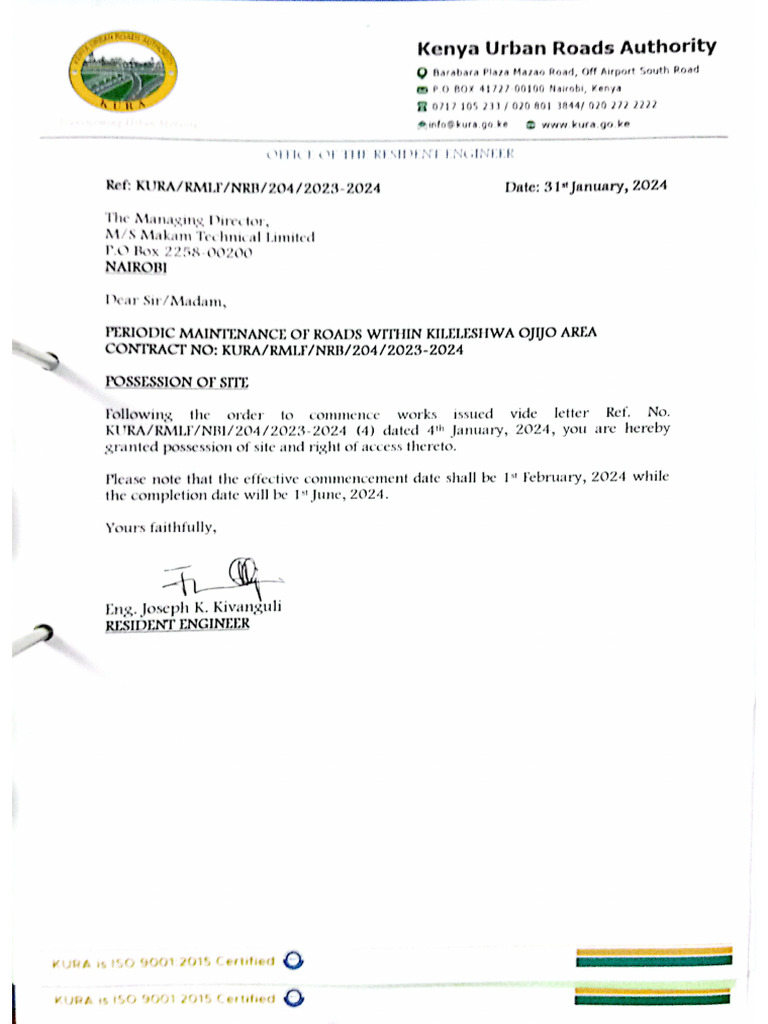 Contract Document Sample | PDF