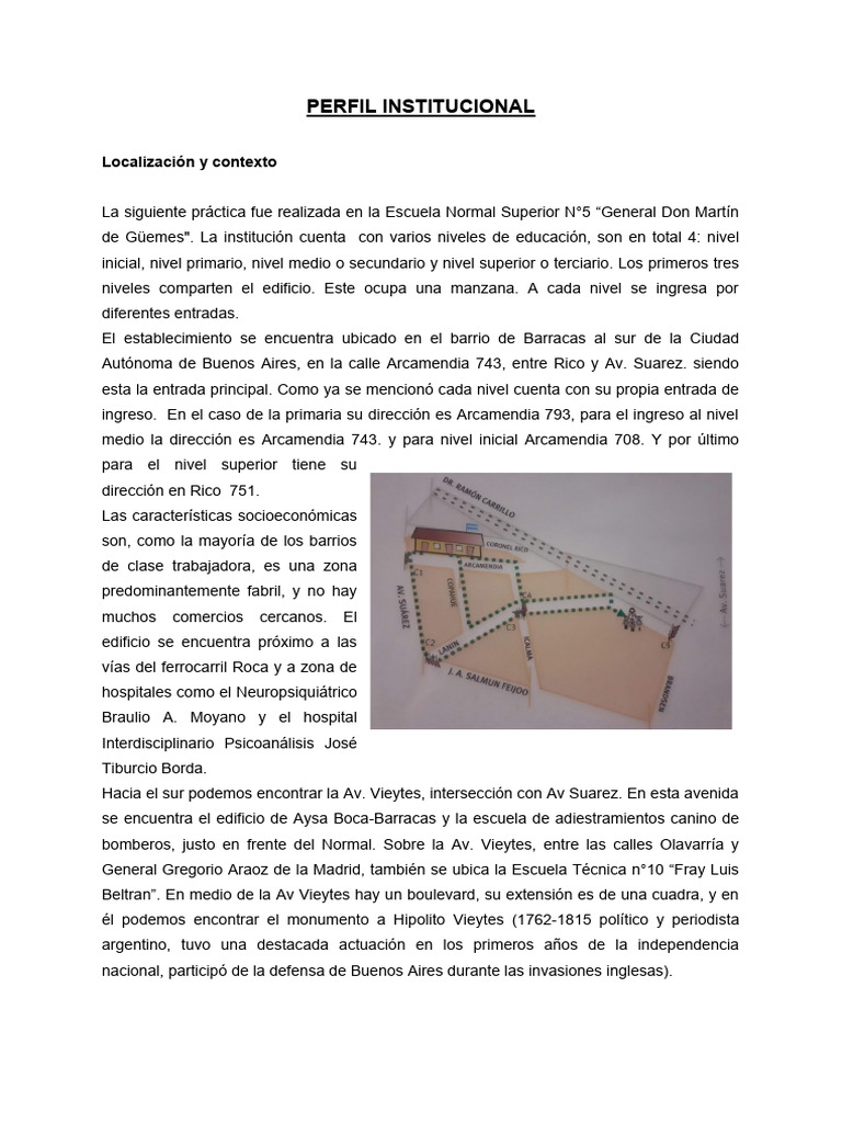 PERFIL INSTITUCIONAL | Descargar gratis PDF | Buenos Aires