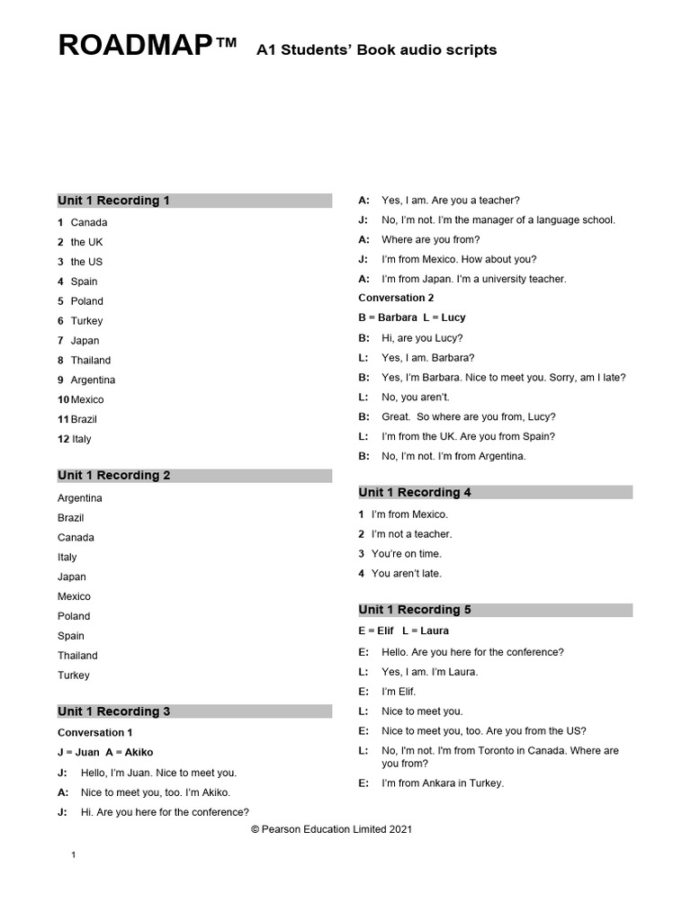 RM_A1_SB_scripts | PDF | Lunch | Coffeehouse