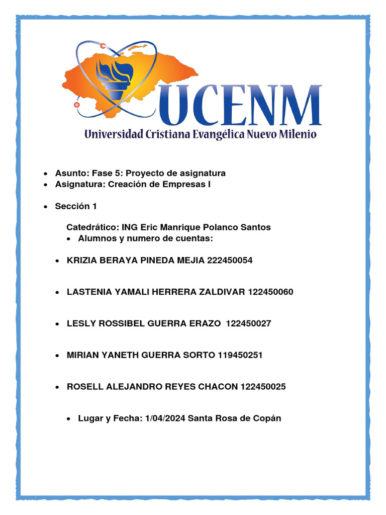 Fase 5 Proyecto de Asignatura | PDF | Calidad (comercial) | Marketing