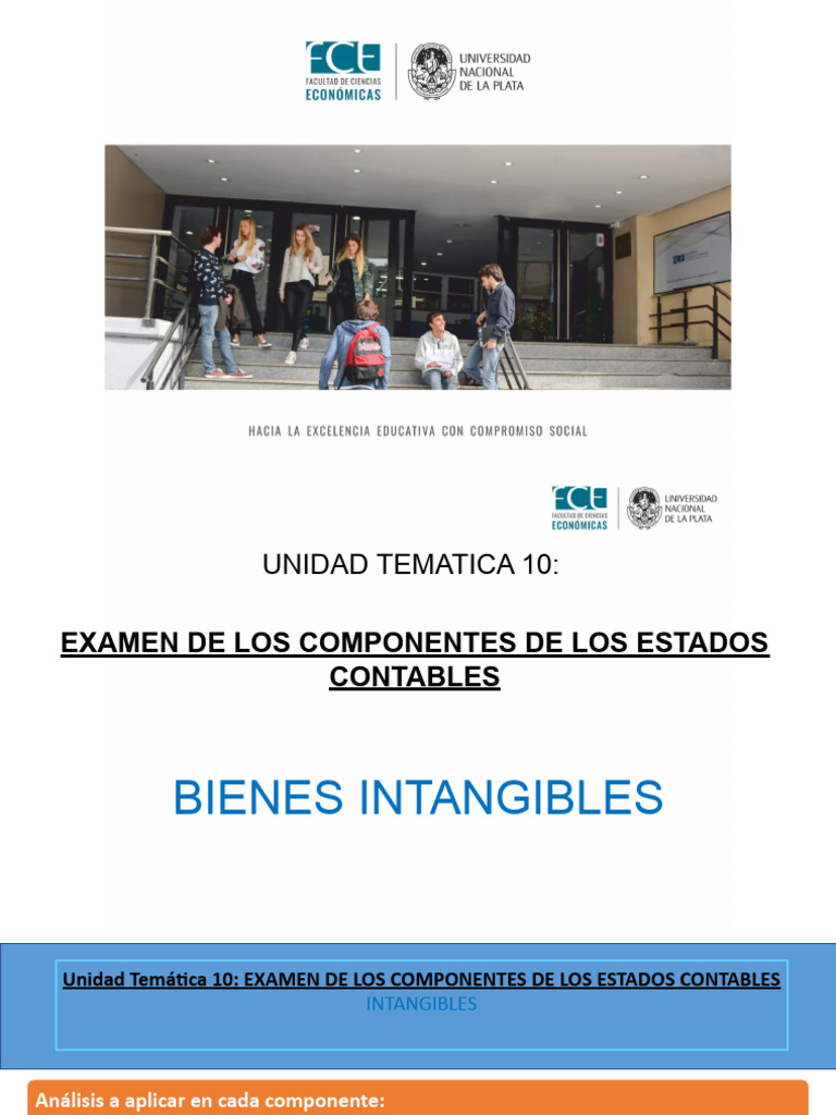 Presentación Unidad #10 Rubro Bienes Intangibles 2024 | PDF | Activo intangible | Contabilidad