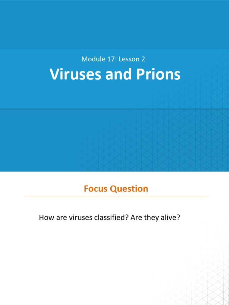 Understanding Viruses and Prions | PDF | Virus | Retrovirus