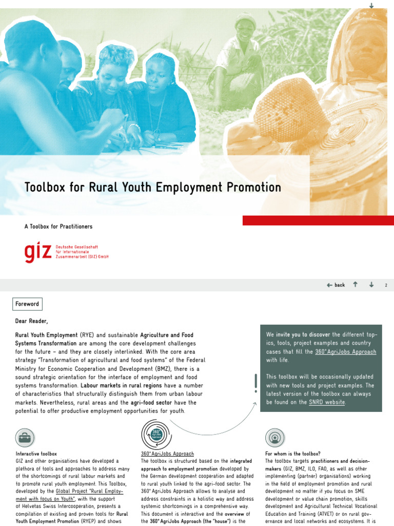 Rural Youth Employment Toolbox | PDF | Startup Company | Small Business & Entrepreneurs